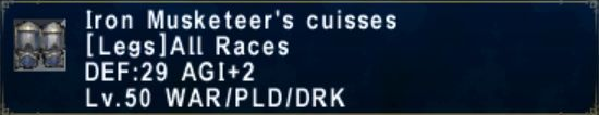 Iron Musketeer's Cuisses - HorizonXI Wiki