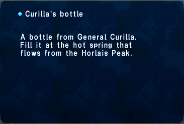 Curilla's Bottle - HorizonXI Wiki