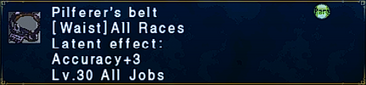 Pilferer's Belt - HorizonXI Wiki