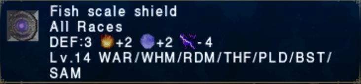 Fish Scale Shield - HorizonXI Wiki
