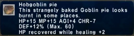 Hobgoblin Pie - HorizonXI Wiki
