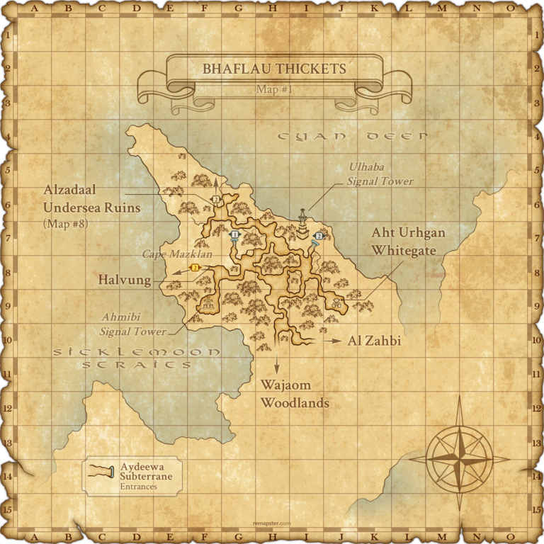 Map Guide - HorizonXI Wiki