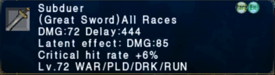 Subduer - HorizonXI Wiki